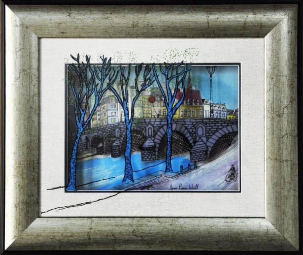 Jean Pierre Weill Vitreography at the Lockport Street Gallery